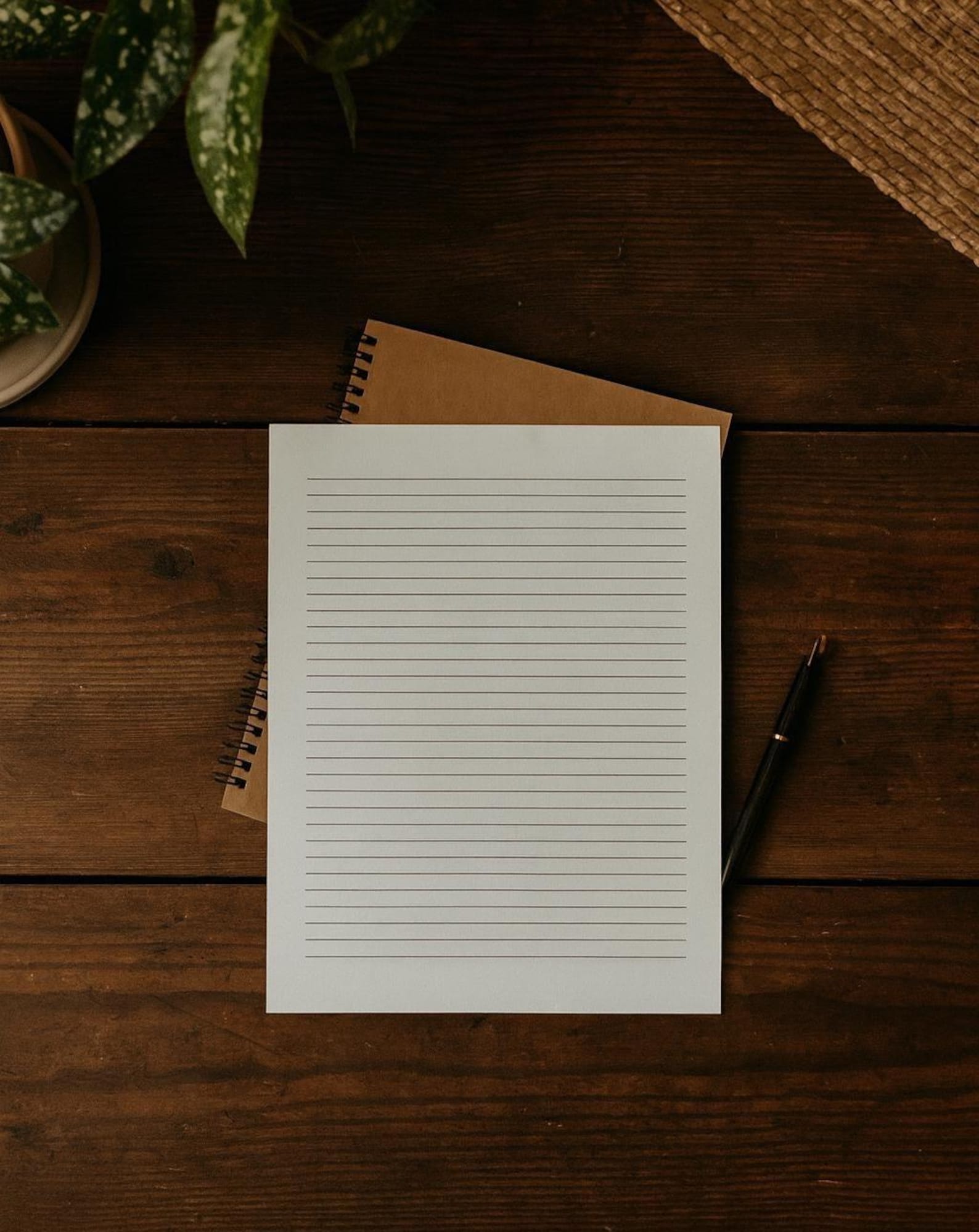 Printable Stationary LINED PAPER Download Writing Paper PDF Lined Paper ...