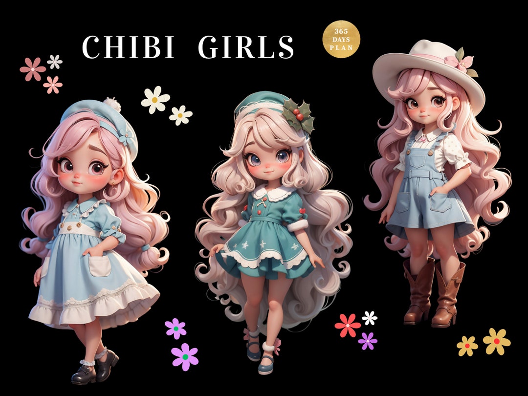 Chibi Cuties Are Here to Stick Around! - Etsy