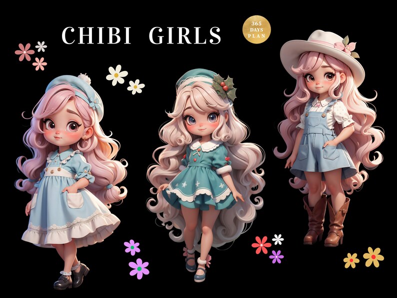 Chibi Cuties Are Here to Stick Around! - Etsy