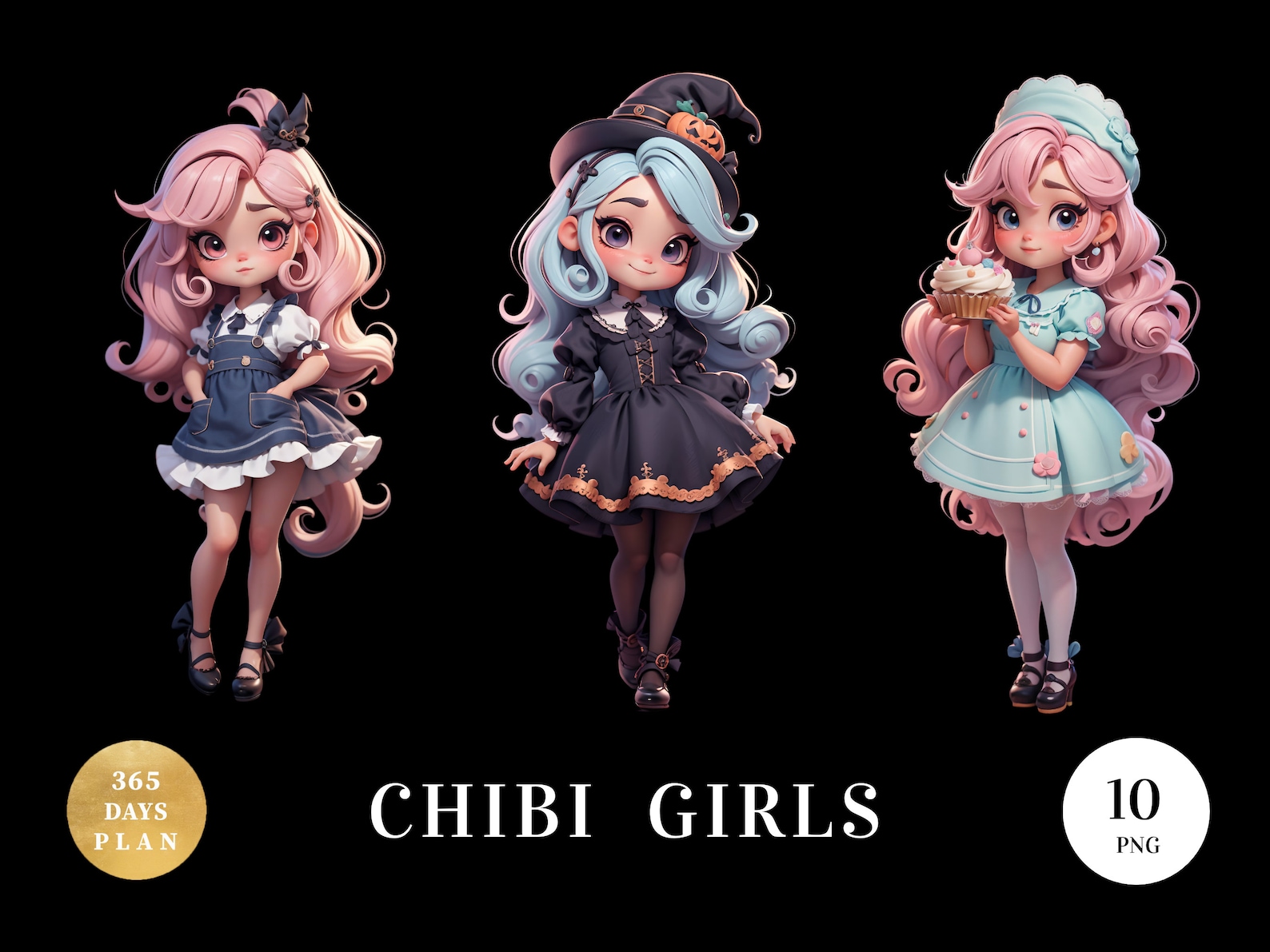 Chibi Cuties Are Here to Stick Around! - Etsy