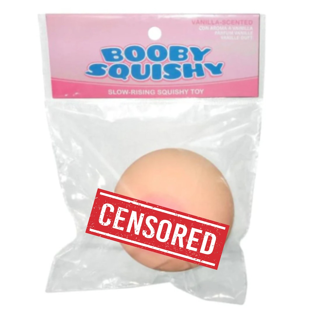 Boob Squishy Toy | Funny April Fools Day Gift | Adult Stocking Stuffer | Bachelor Party Favor ...