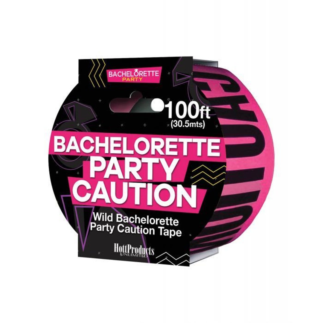 Bachelorette Party Caution Tape | Pink Caution Tape for Bachelorette ...