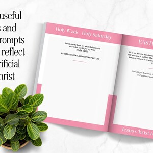 Lent Journal Printables, Easter Activity, Bible Journaling, Printable ...