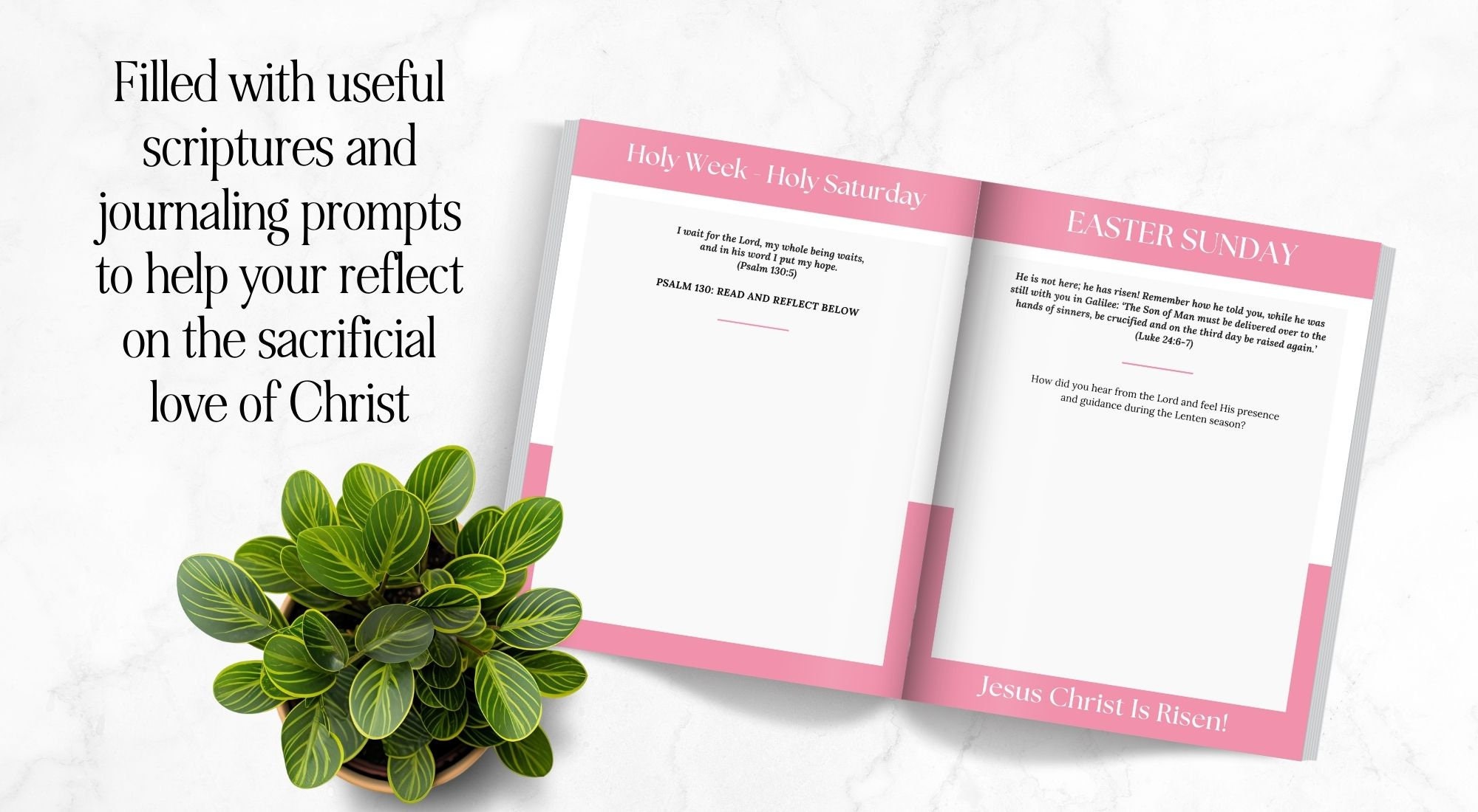 Lent Journal Printables, Easter Activity, Bible Journaling, Printable ...