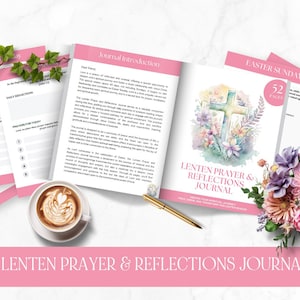 Lent Journal Printables, Easter Activity, Bible Journaling, Printable ...