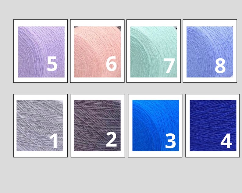 Blue Angora Sweater for Women, Fluffy Angora Womens Turtleneck Sweater ...