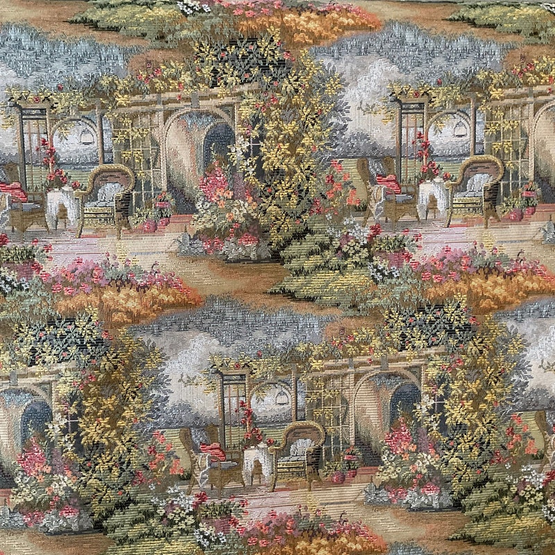 Vintage Upholstery Fabric - Etsy