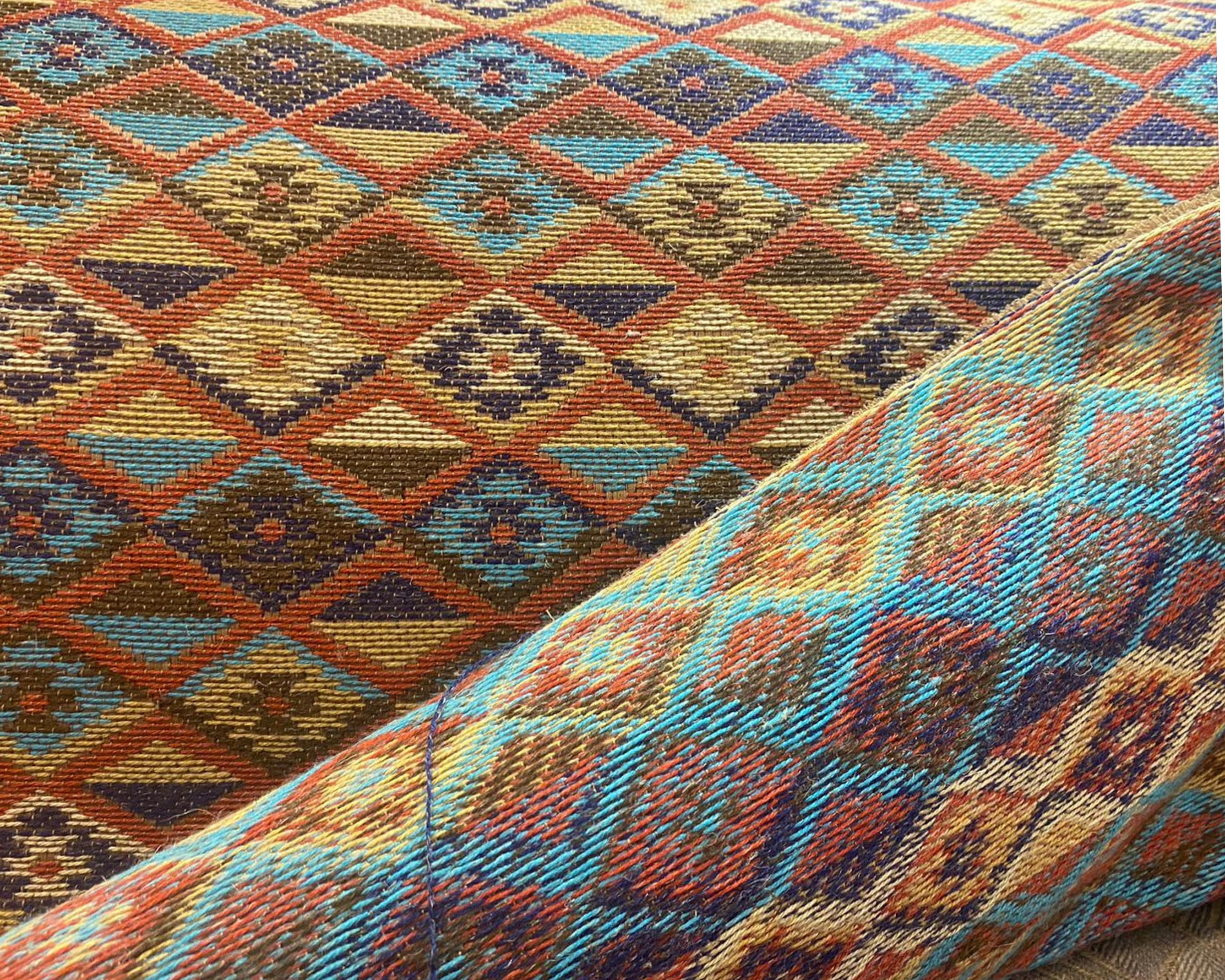 Upholstery Fabric,turkish Fabric,woven Turkish Kilim Fabric, Ethnic ...