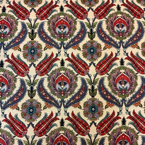 Upholstery Fabric, Ottoman Rug Pattern, Islamic Pattern, Jacquard ...