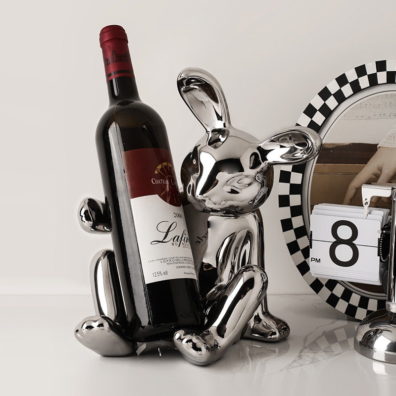 Rabbit Wine Rack - Etsy
