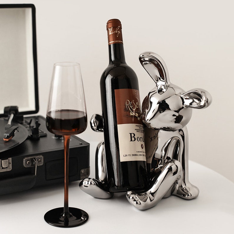 Rabbit Wine Rack - Etsy