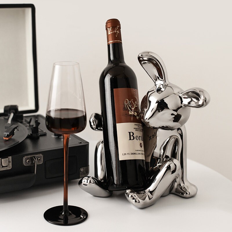 Rabbit Wine Rack - Etsy