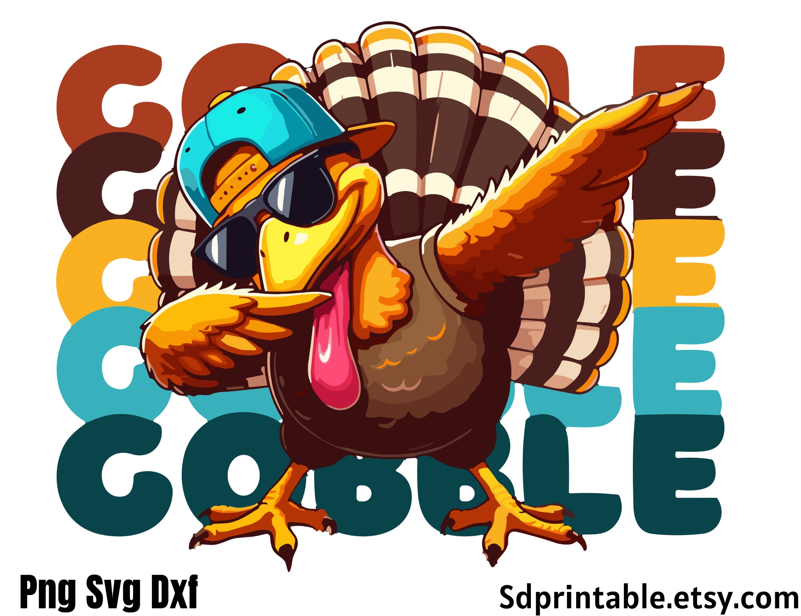 Turkey Png, Turksy Svg, Turkey Thanksgiving, Thanksgiving Day, Dabbing ...