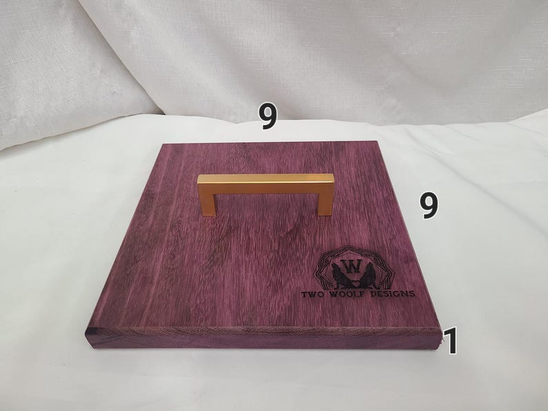 Personalized Tailor/quilting Purple Heart Clappers No Stain No Dye - Etsy