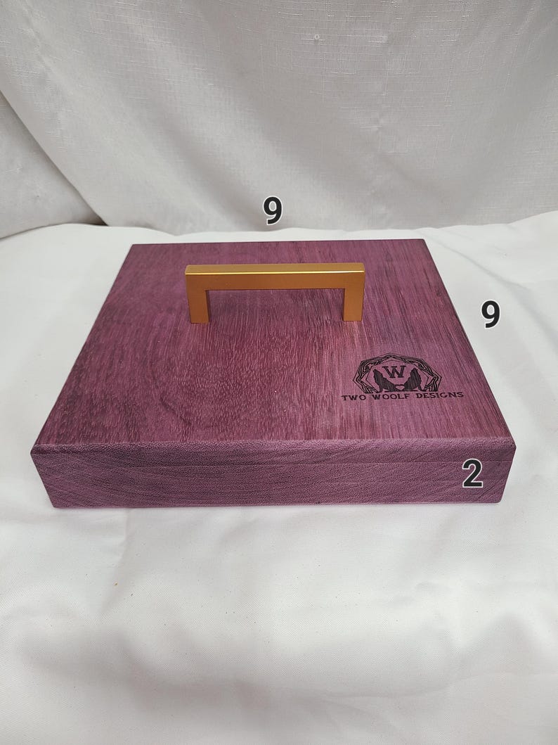 Personalized Tailor/quilting Purple Heart Clappers No Stain No Dye - Etsy