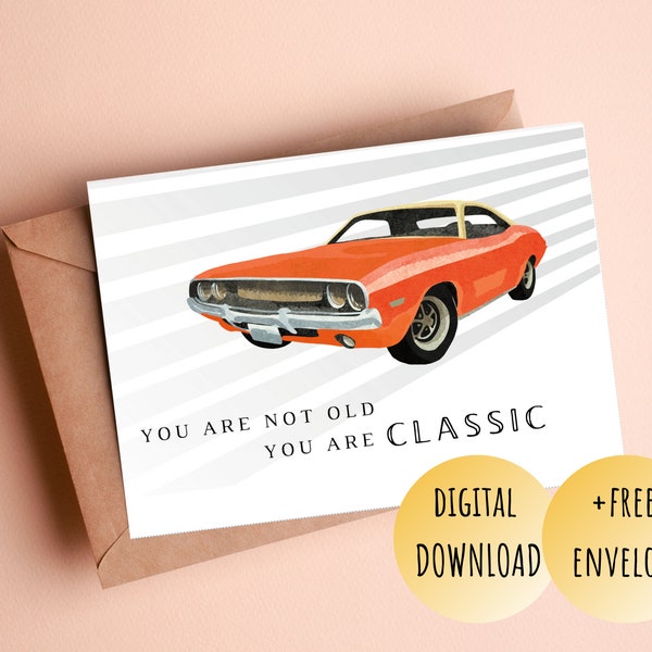 Car Greeting Cards - Etsy