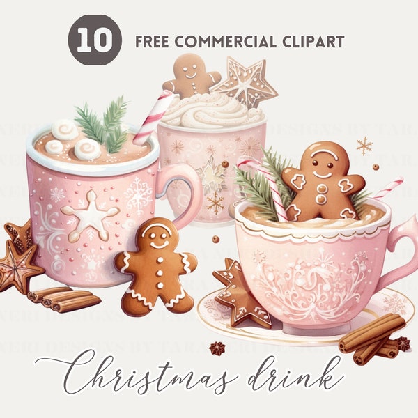 Hot Cocoa Clipart - Etsy