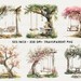 Floral Garden Swing Watercolor Clipart Bundle, Free Commercial ...