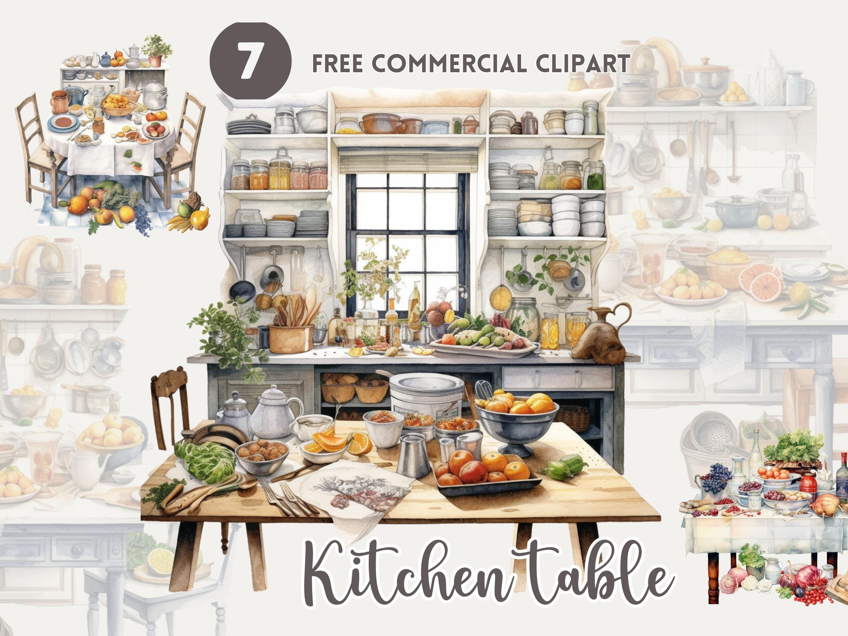 Clipart Kitchen Counter
