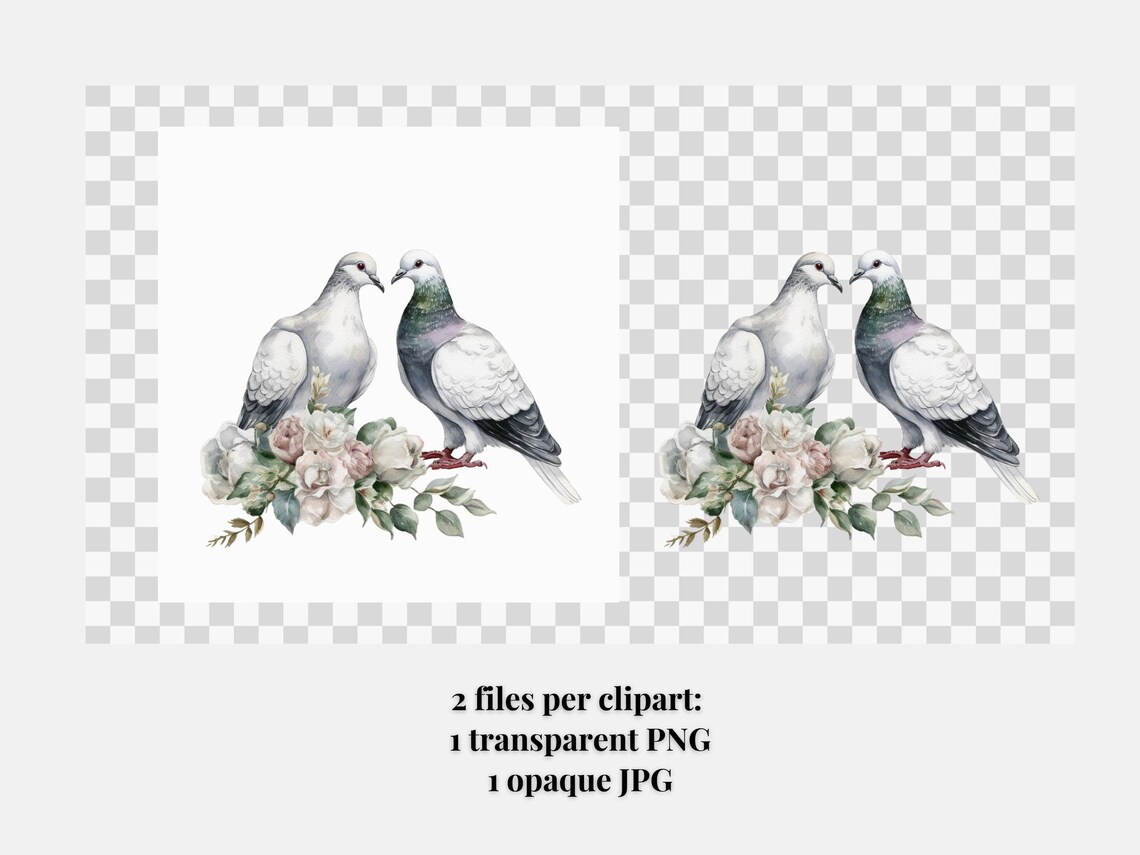 Vintage Wedding Watercolor Clipart Bundle Victorian Bride & - Etsy