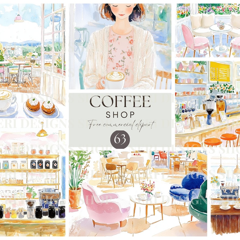 Cafe Decor Transfer - Etsy