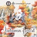 Autumn Forest Watercolor Clipart Bundle, Forest Cabin Free Commercial ...