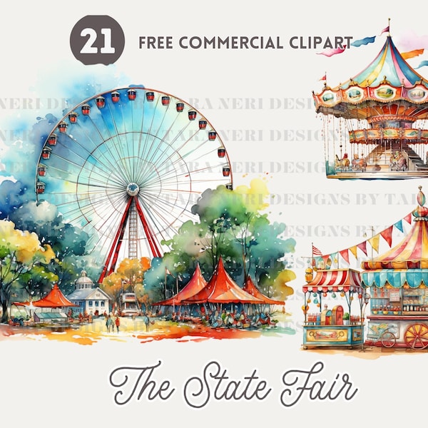 County Fair Clip Art - Etsy
