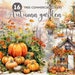 Autumn Garden Watercolor Clipart Bundle Pumpkin Patch Free - Etsy