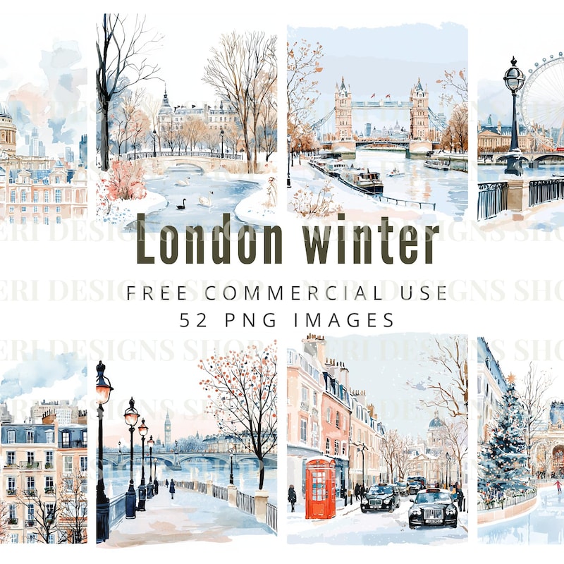 London Clip Art - Etsy