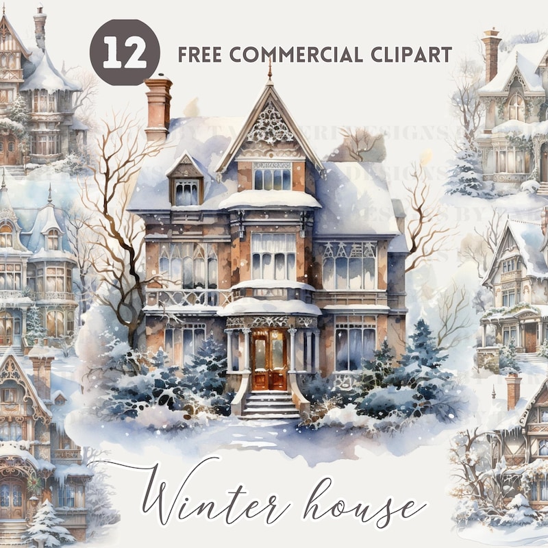 Winter Clipart Bundle - Etsy