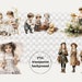 Vintage Children Watercolor Clipart Bundle Victorian Kid Free - Etsy