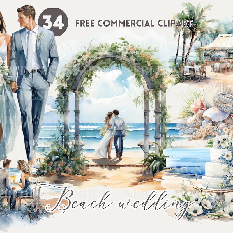 Beach Wedding - Etsy