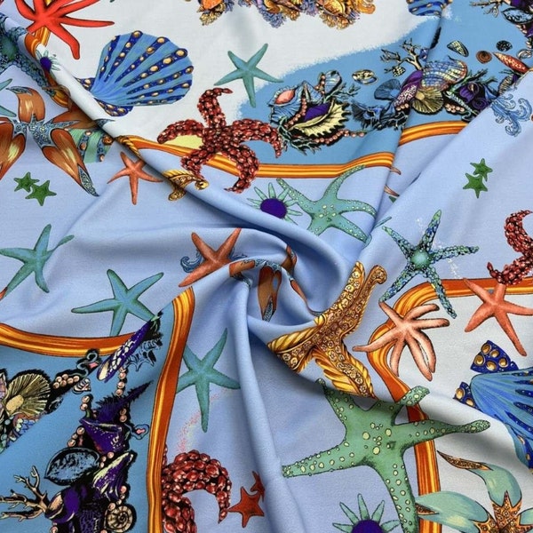 Starfish Fabric - Etsy