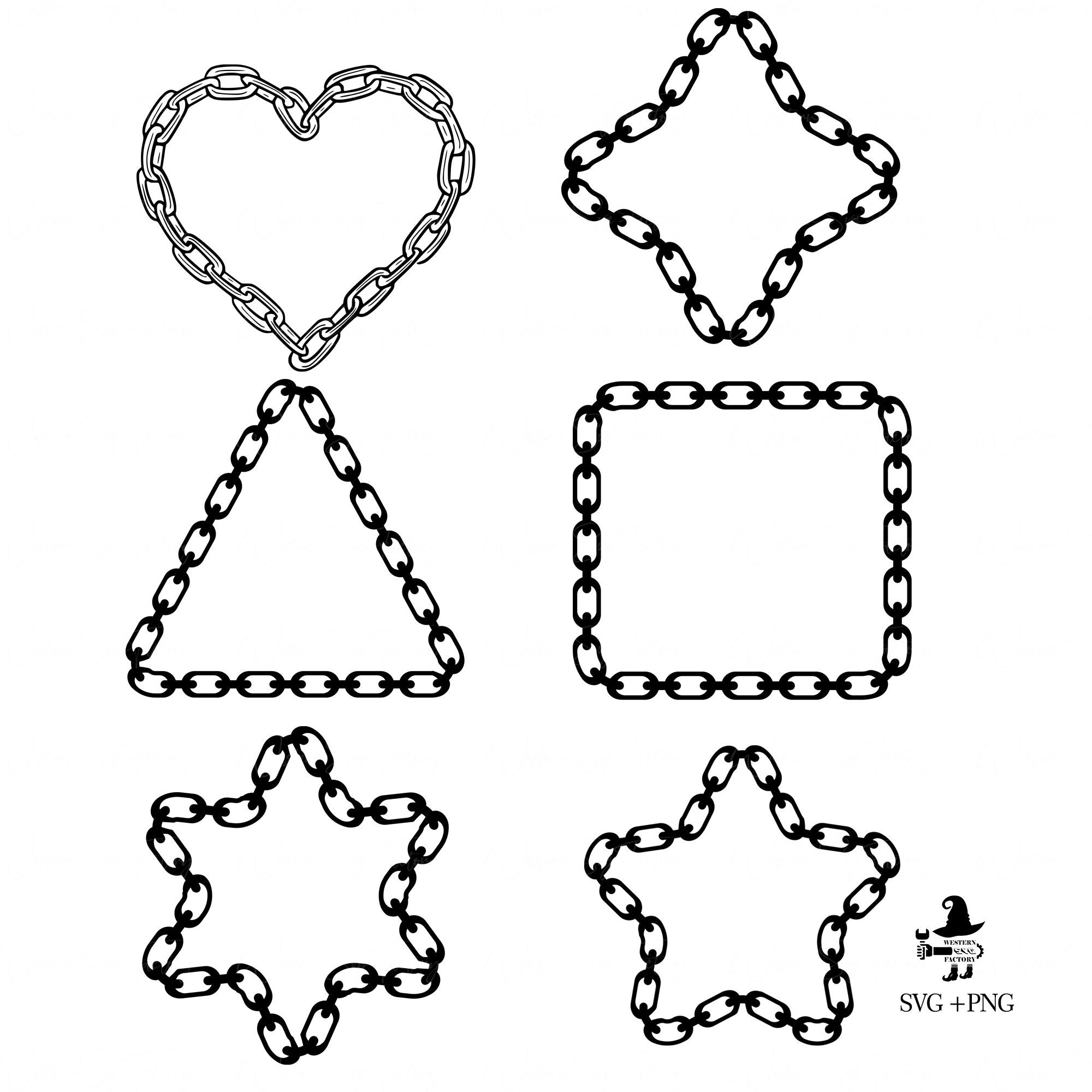 Chain Design, Chain Svg, Chain Silhouette, Chain Clipart, Chain Tattoo ...