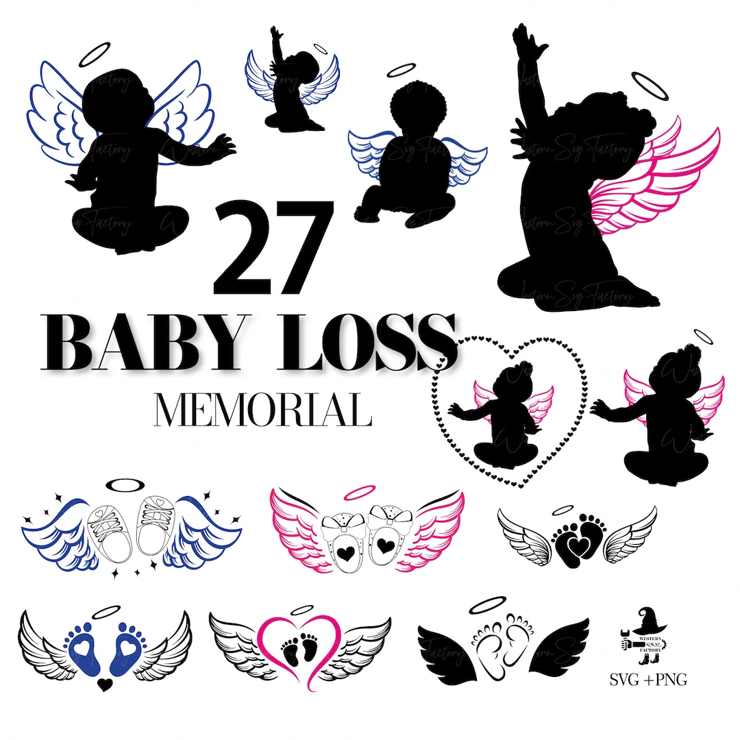 Baby Loss SVG - Baby Loss SVG Memorial Svg, Pregnancy and Infant Loss ...