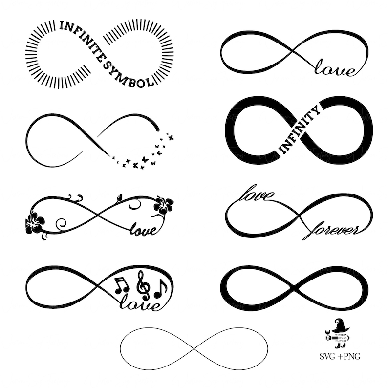 Infinity Symbol - Infinity Sign, Infinity Svg, Infinity Tattoo Design ...