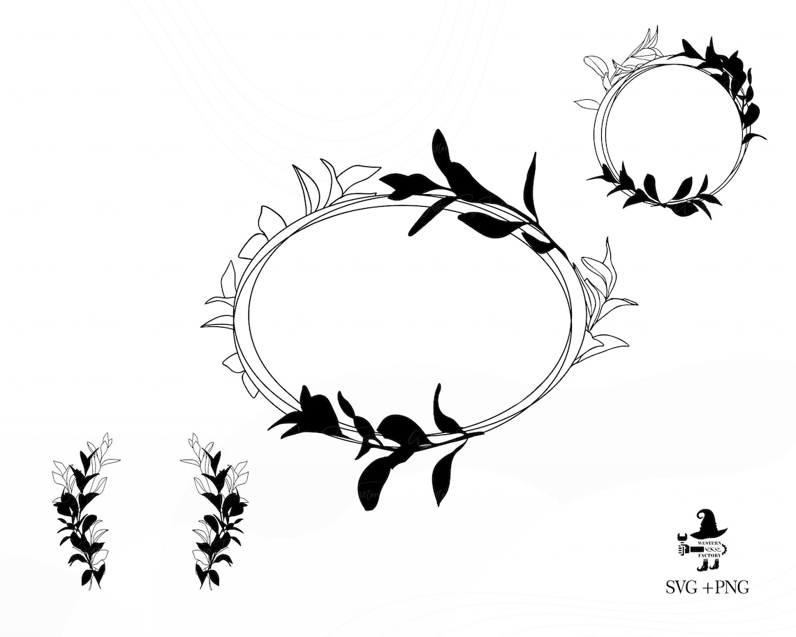 Wedding Frame - Wedding Svg, Bride Svg, Marriage Svg, Wedding Monogram ...