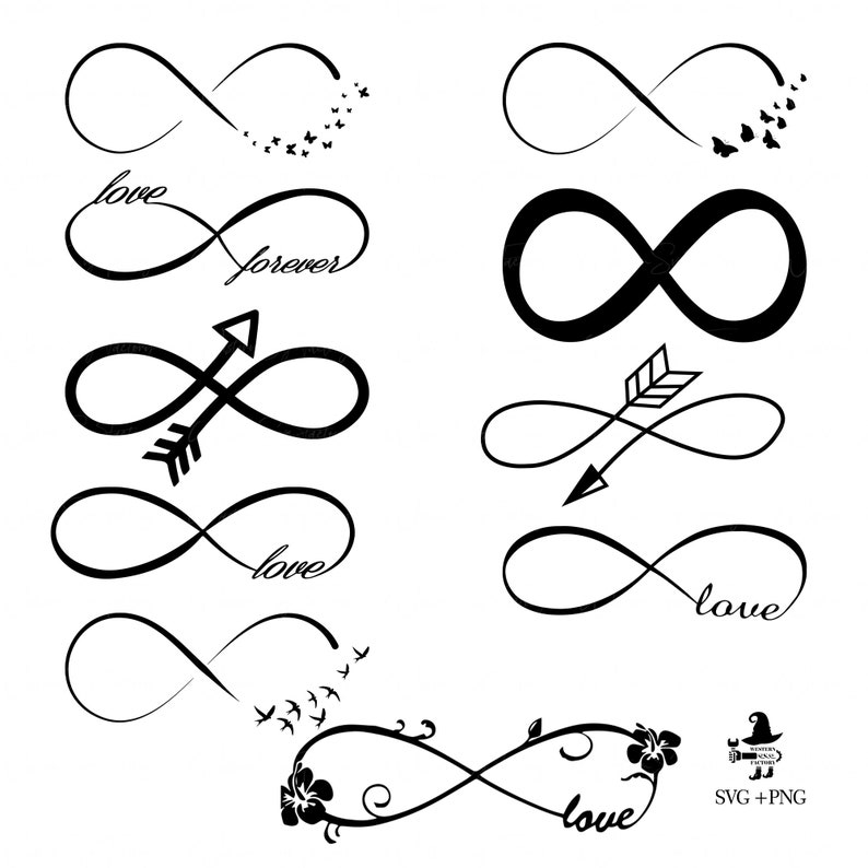 Infinity Symbol - Infinity Sign, Infinity Svg, Infinity Tattoo Design ...
