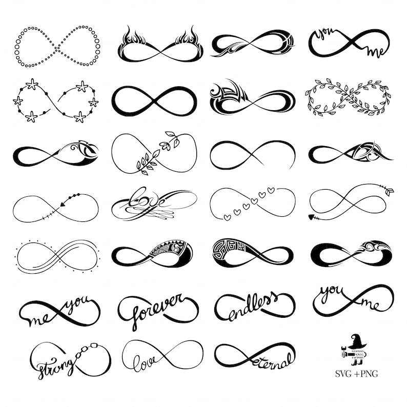 Infinity Symbol - Infinity Sign, Infinity Svg, Infinity Tattoo Design ...