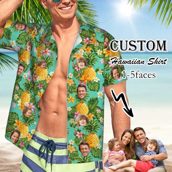 Custom Face Shirt - Etsy