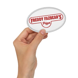 FNAF Movie Pizza Embroidered Patch - Etsy
