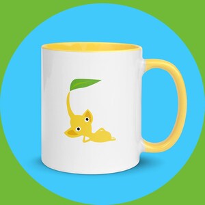 Yellow Pikmin Mug With Yellow Interior - Etsy