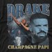 Drake Rapper Graphic Tee Design PNG File for Sublimation Use, Champagne ...