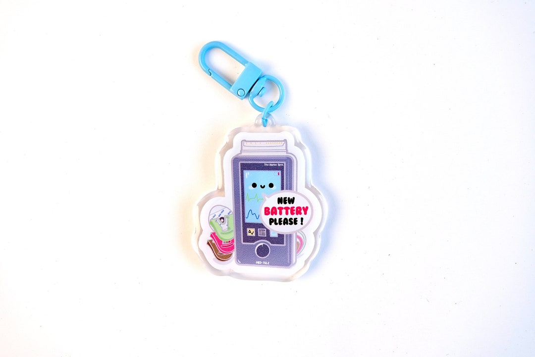 Heart Monitor Keychain, Cute Nursing Gifts, Medical Humor, Med Surg ...