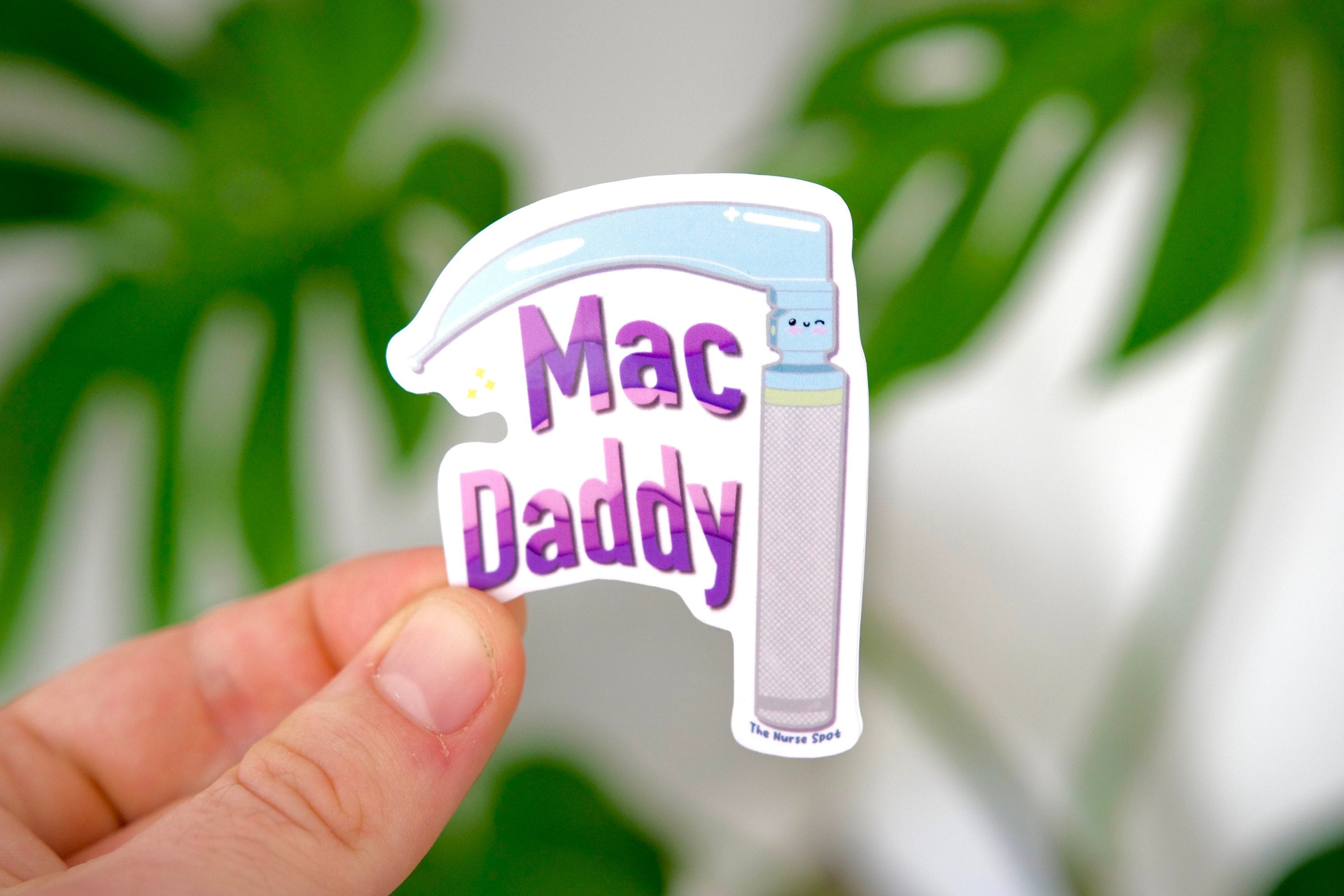 Mac Daddy Vinyl Sticker Anesthesia Perioperative Nurse - Etsy