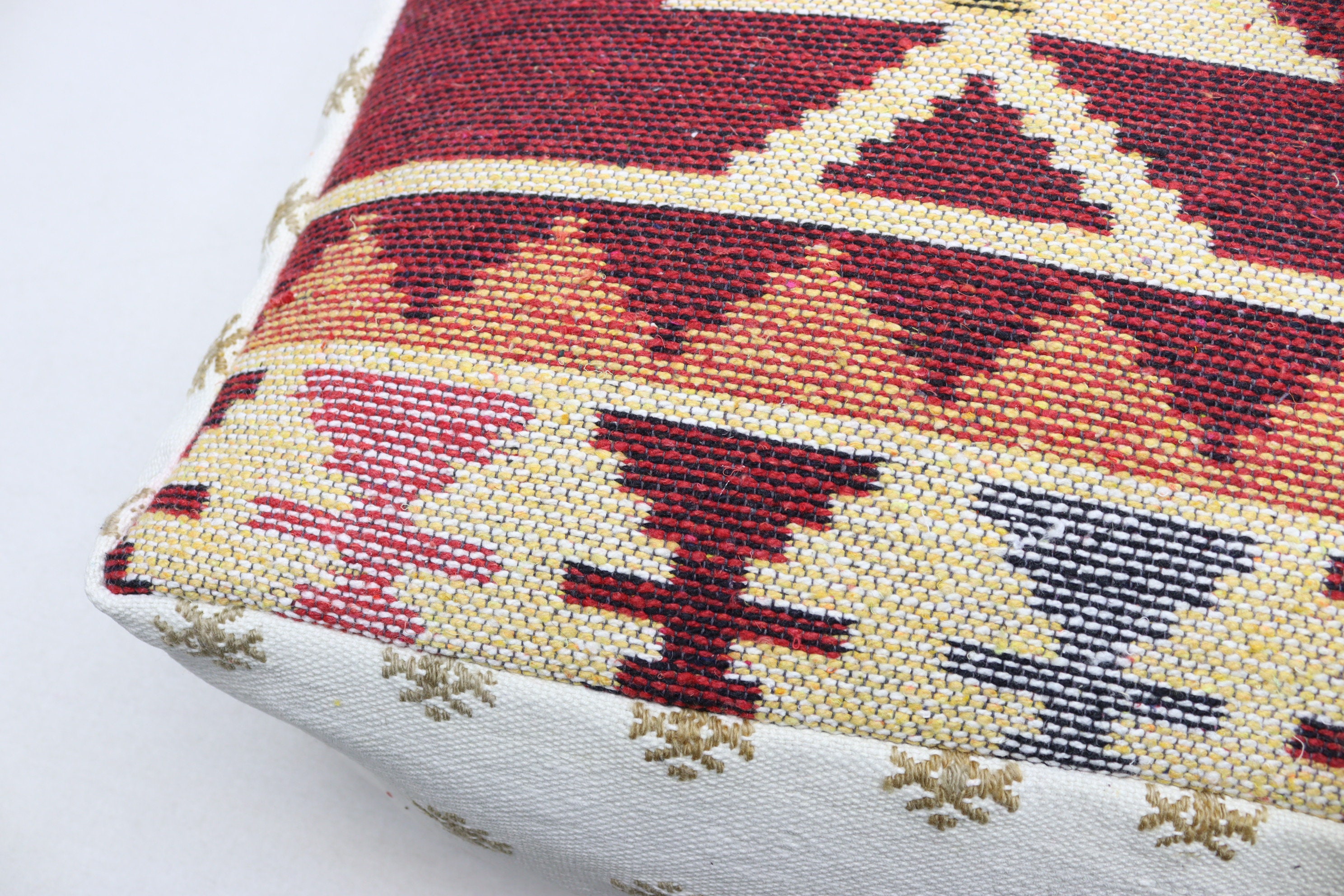 Kilim Floor Pouf Bohemian Pouffe Garden Decor Pouffe Floor - Etsy