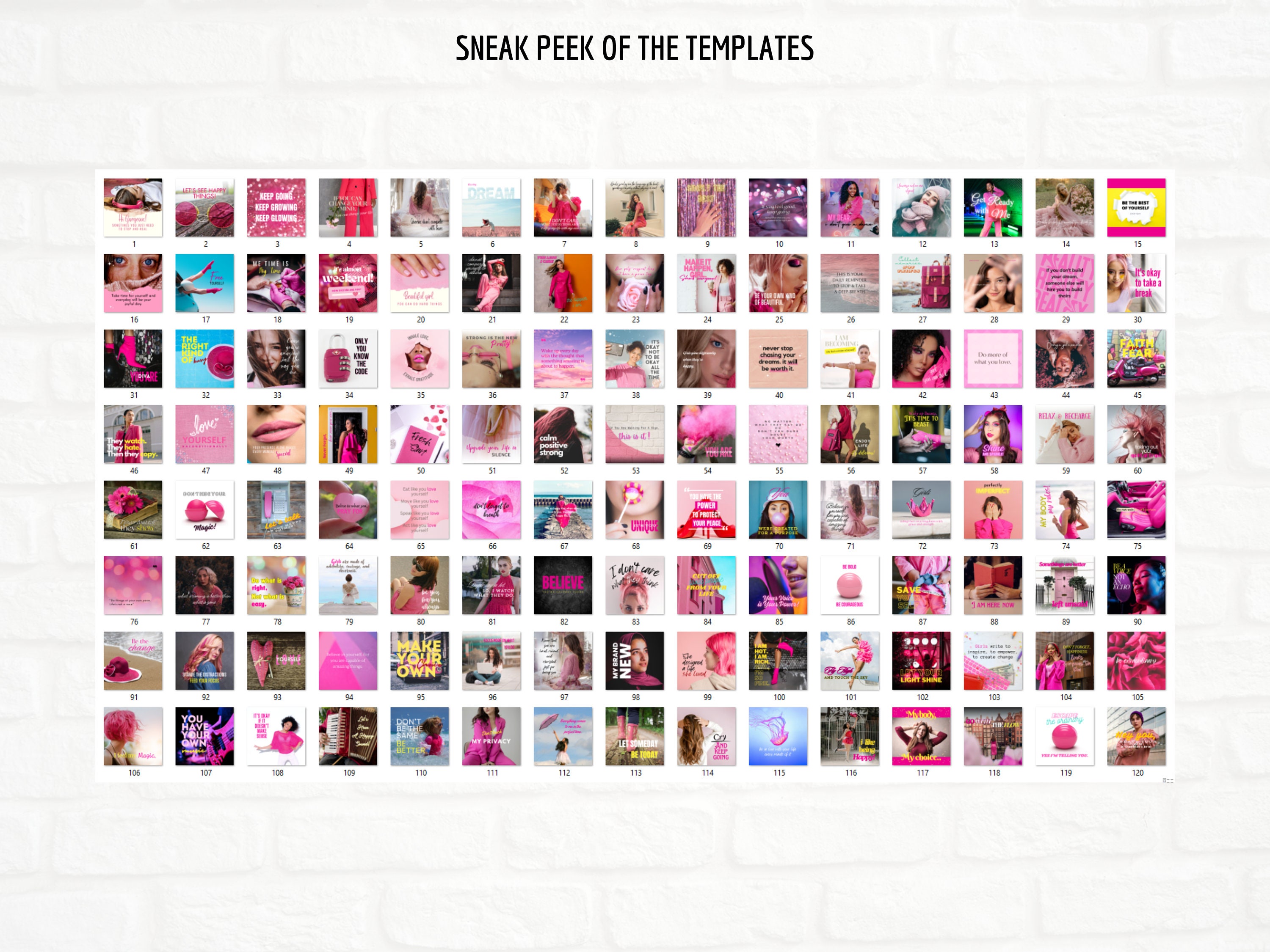 Girl Boss Social Media Post Templates, Engagement Posts, Boss Babe ...