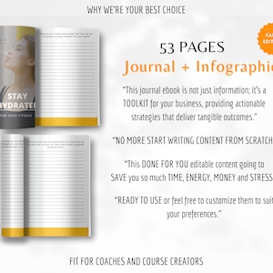 Body Transformation Journal : PLR Done for You Journal Prompt ...