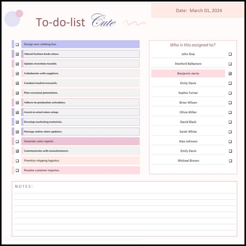 TO DO LIST Templates, to Do Excel Tracker Templates, Daily to Do ...