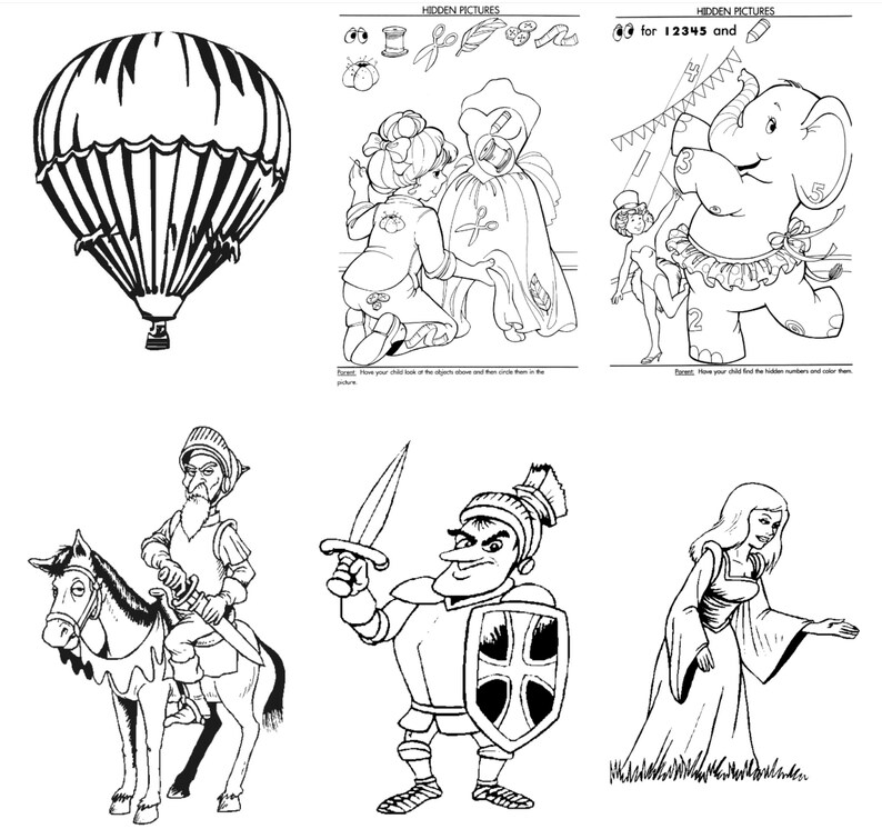 Children's COLORING PAGES Bundle Abc Alphabet & Animals 10,000 Fun ...